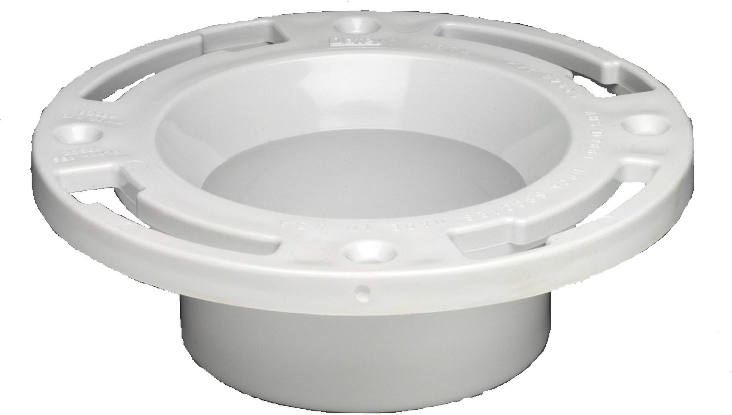 Amazon.com: Oatey 3 in. PVC Closet Flange with Plastic Ring without ...
