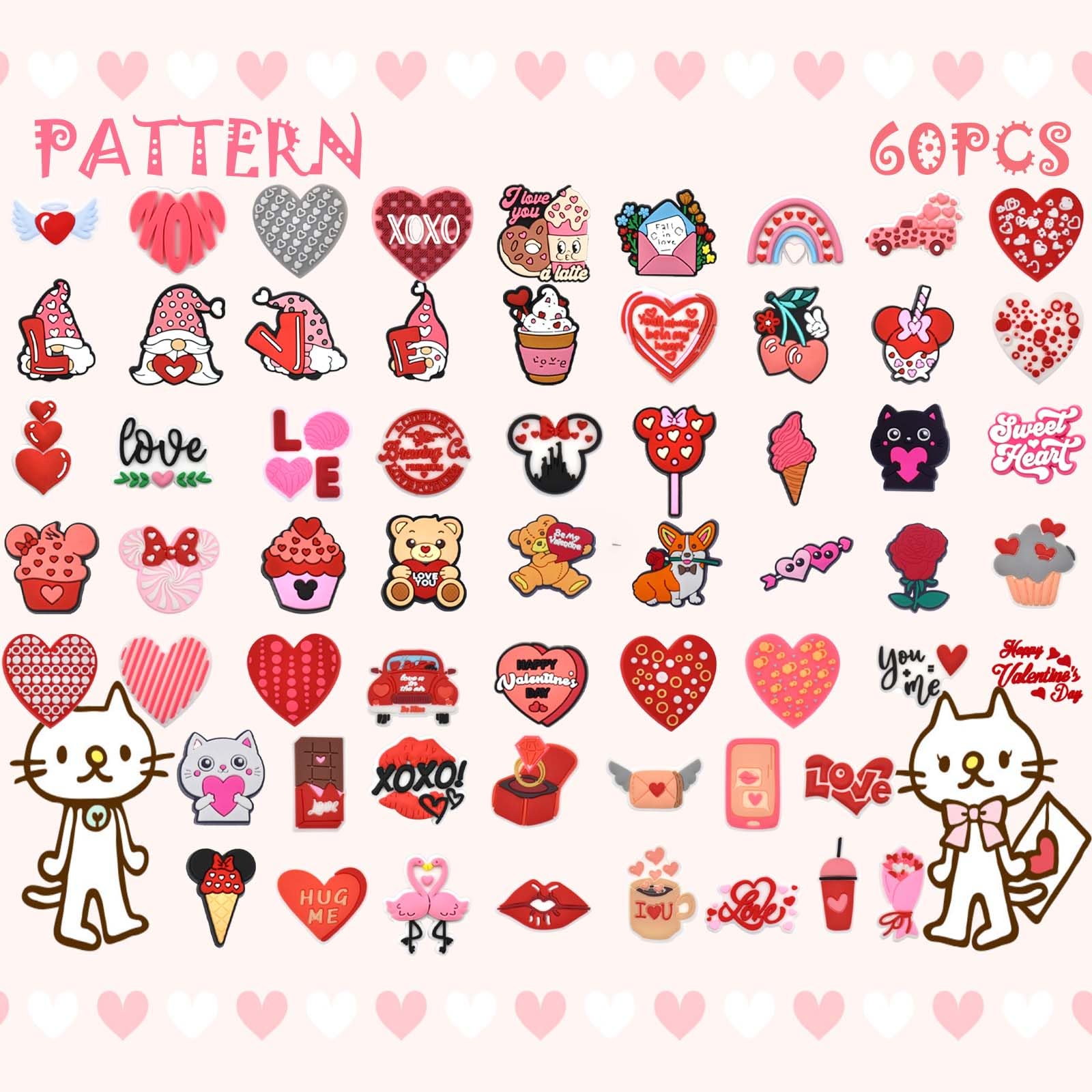 Snapklik.com : 60 PCS Cute Pencil Topper Decoation, Class Gifts For ...