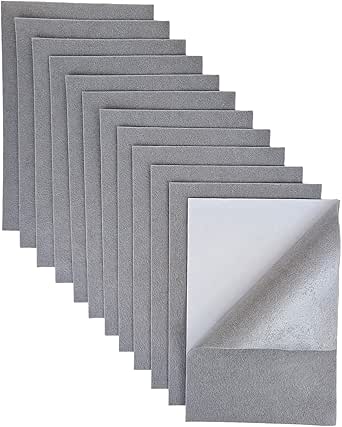 Jtnohx Self Adhesive Felt Sheets, 12 Pieces Sticky Felt Fabric, 20x30cm ...
