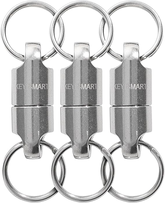 KeySmart MagConnect Magnetic Key Holder for Purse, Key Chains for Car ...