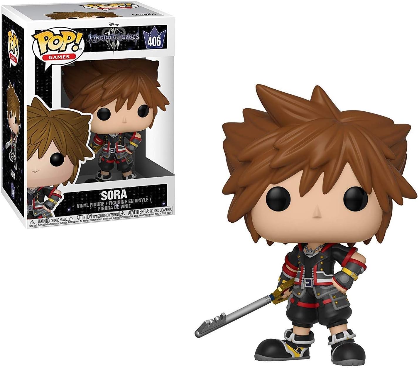 Amazon.com: Funko POP! Kingdom Hearts: Sora Brave Form : Toys & Games
