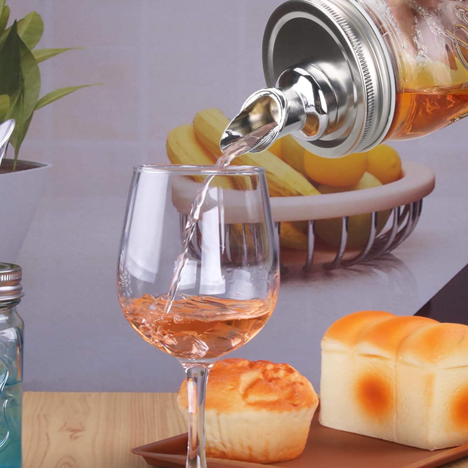 ziHenryDa Mason Jar Pour Spouts. flujo libre Mason Jar Verter Spouts ...