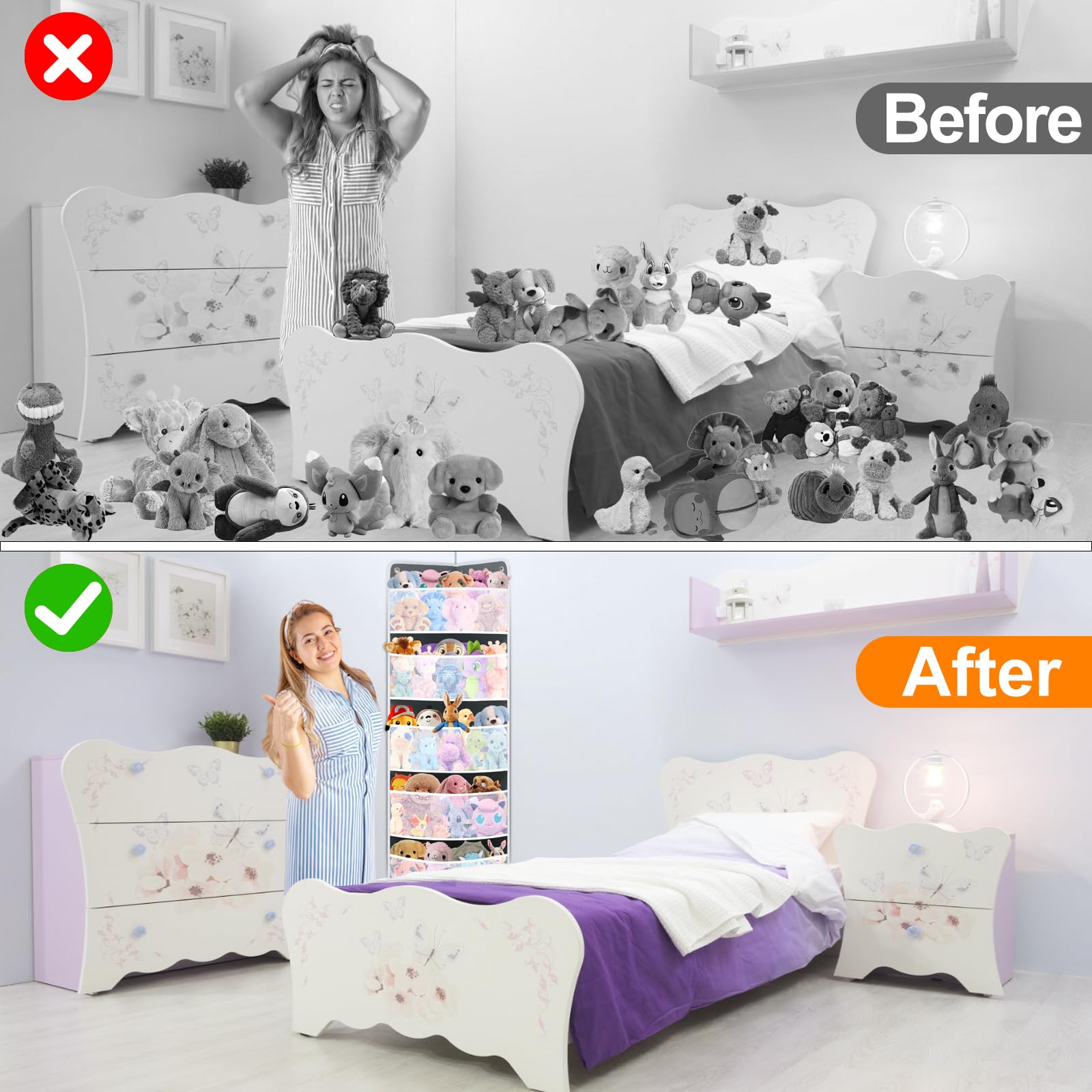 Snapklik.com : Soft Corner Shelf- Corner Toy Storage Organizer- Wall ...