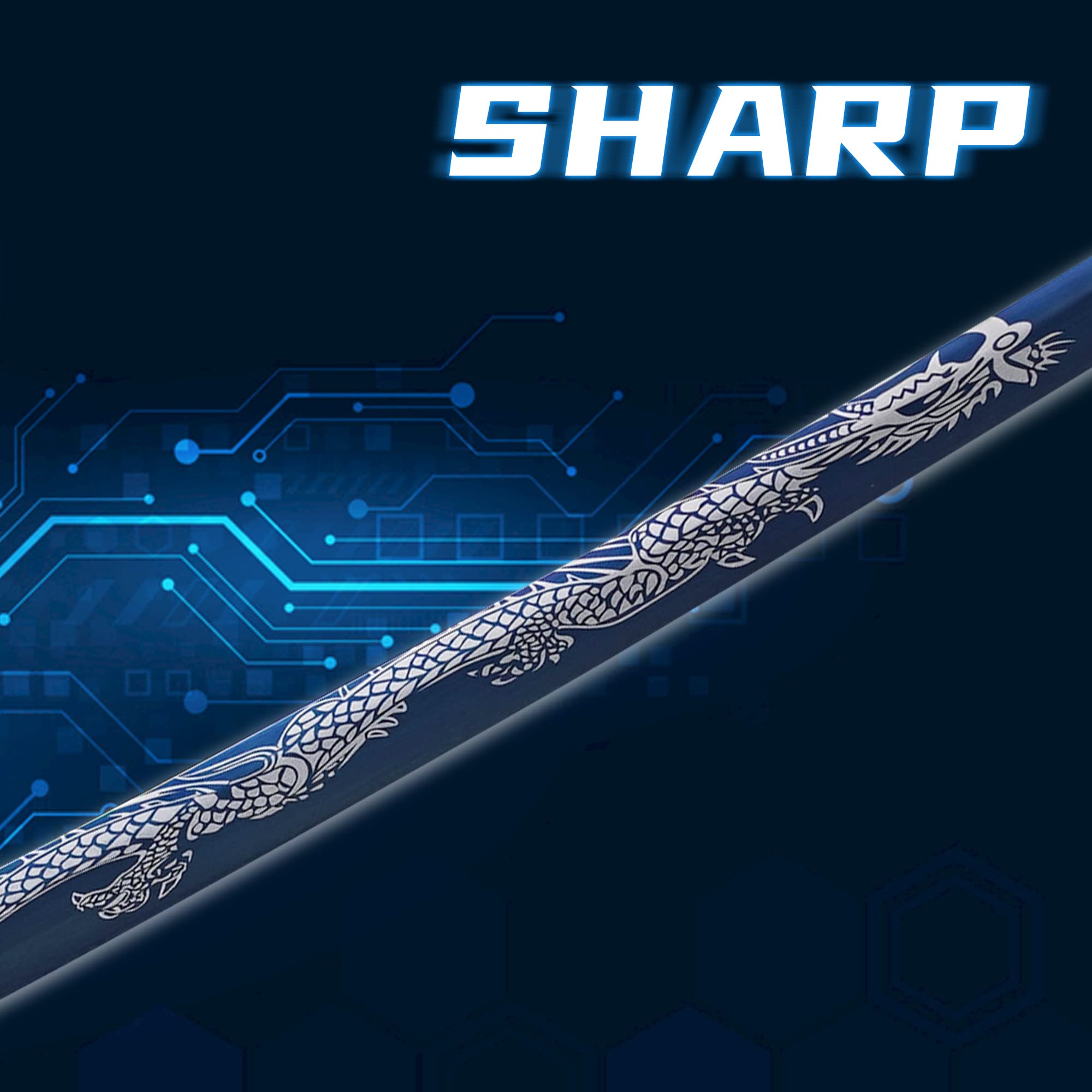 Handmade Japanese Samurai Katana Sword,41 inch 1060/1095 High Carbon ...