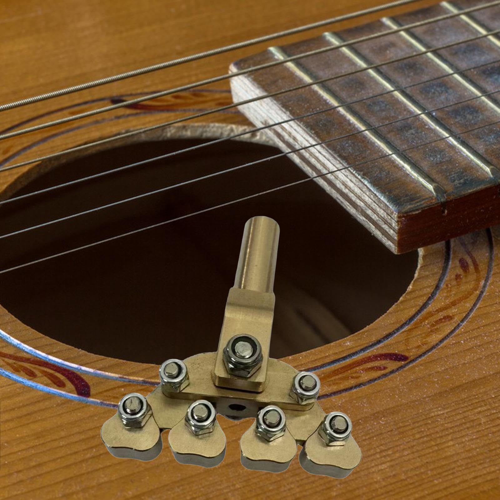 Guitar Fret Press Metal Tool - Self Adaptive Radius Fret Board Luthier ...