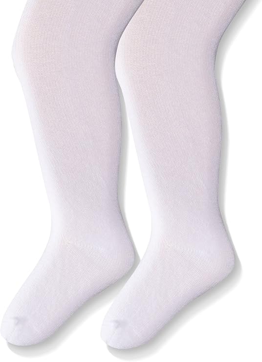 Amazon.com: Trimfit Girls Flat Knit Tights with Comfortoe - 2-Pack (4-6 ...