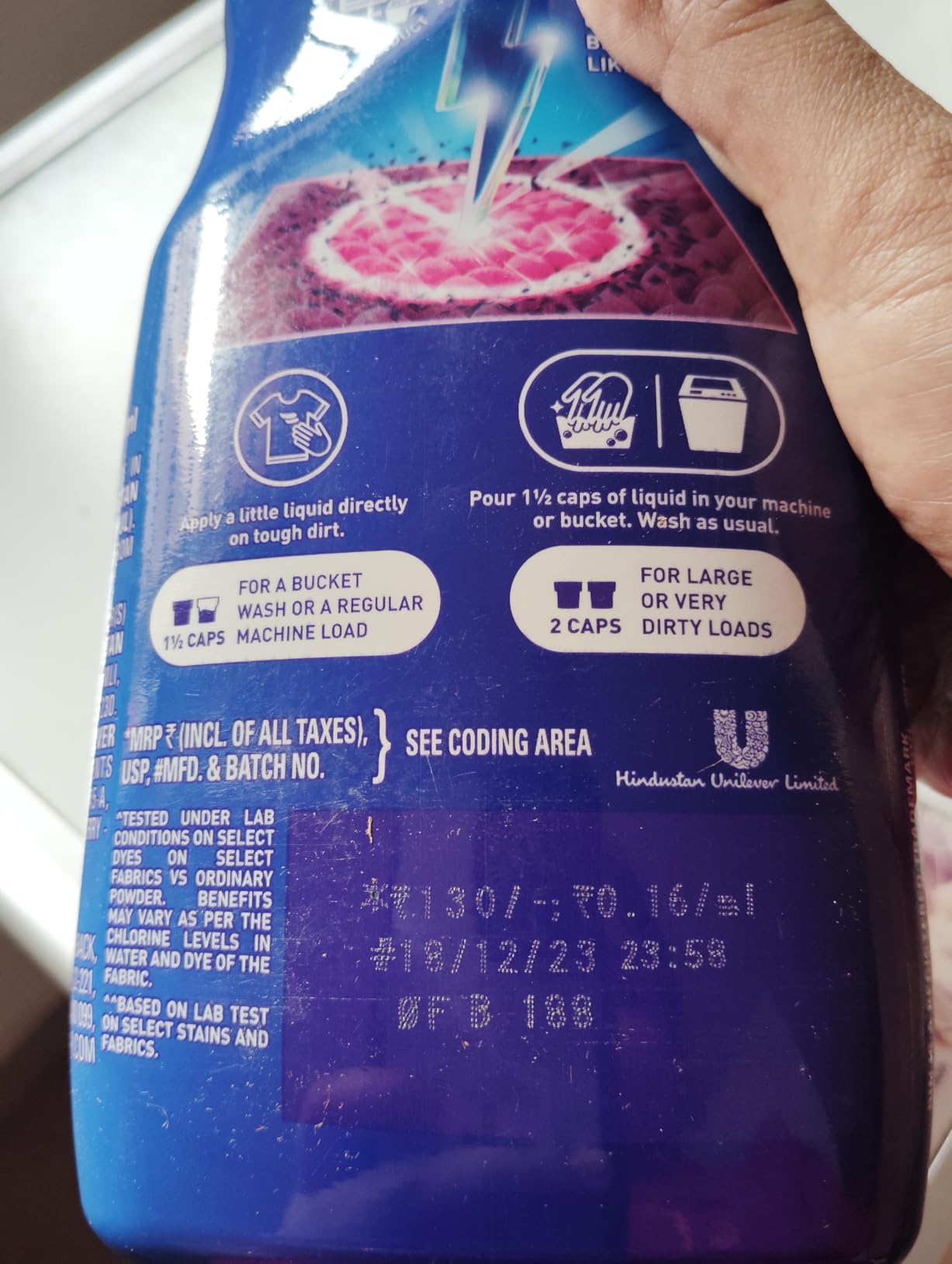 RIN Liquid Detergent, 800 Milliliters, Pack of 1 : Amazon.in: Health ...