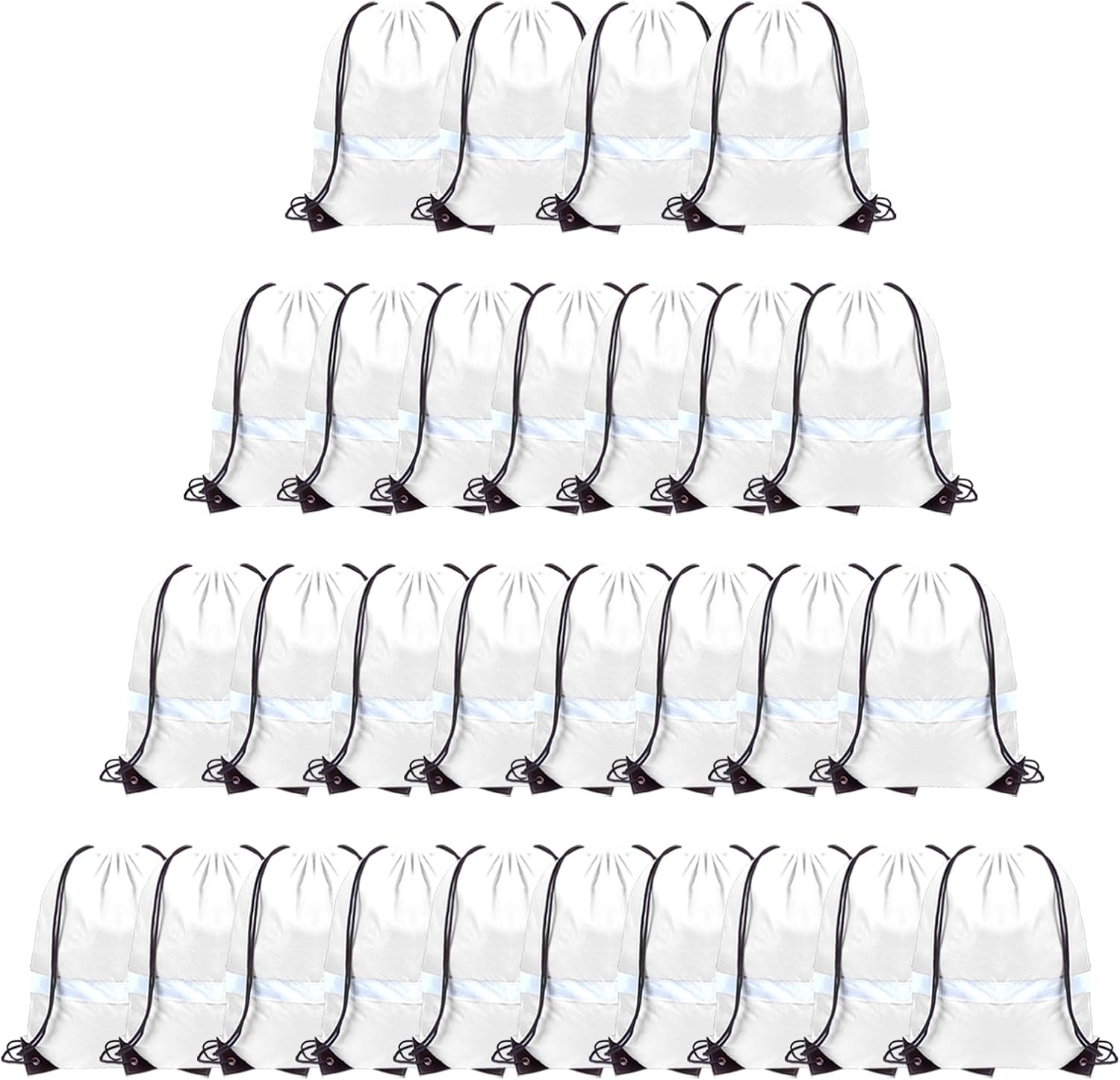 Amazon.com | GoodtoU 28 Pcs Drawstring Backpack Bulk String Backpack ...