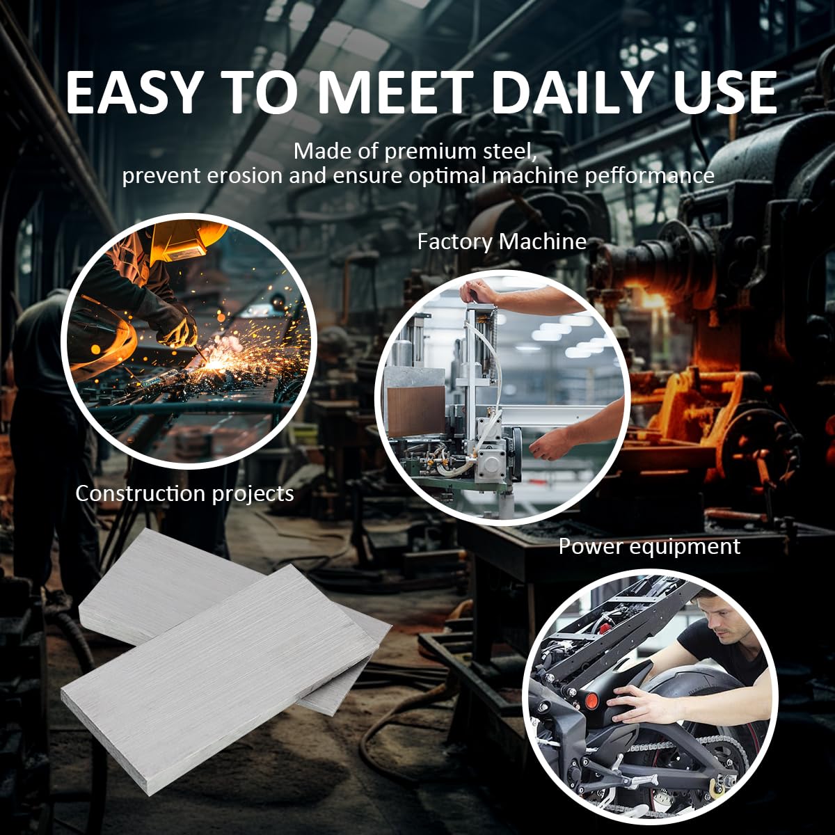 Snapklik.com : Steel Silvery Flange Wedge 4 X 2 Inch Beveled Washers ...