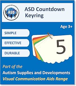 Amazon.com: Visual Countdown Autism Lanyard Timer – Preschool Classroom ...