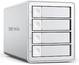 Amazon.com: ORICO Daisy Chain 4 Bay Hard Drive Enclosure USB 3.2 Gen 2 ...