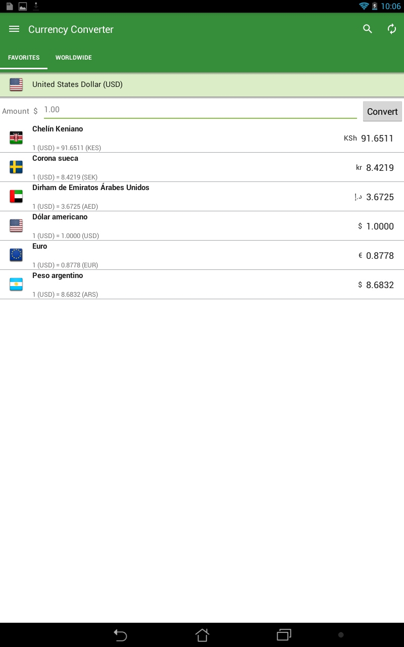 Currency Converter - App on Amazon Appstore
