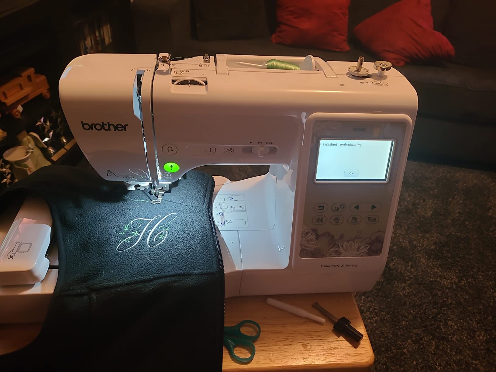 $33/mo - Finance Brother SE600 Sewing and Embroidery Machine, 80 ...