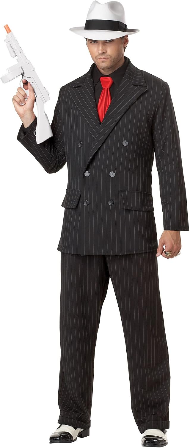 Amazon.com: Mob Boss Adult Suit Costume : Clothing, Shoes & Jewelry