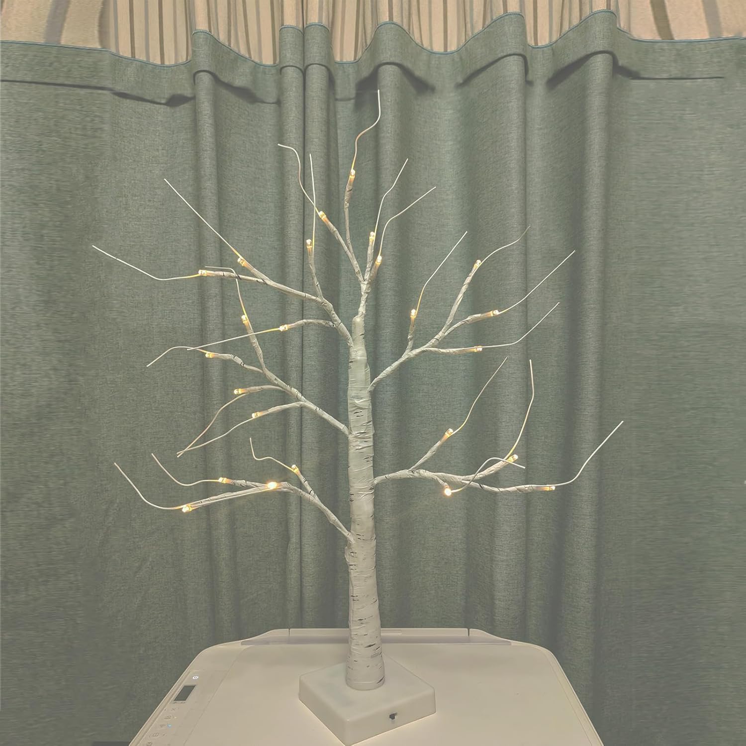 Amazon.com: Fairy Light Spirit Tree Lamp Artificial Birch Tree for Home ...