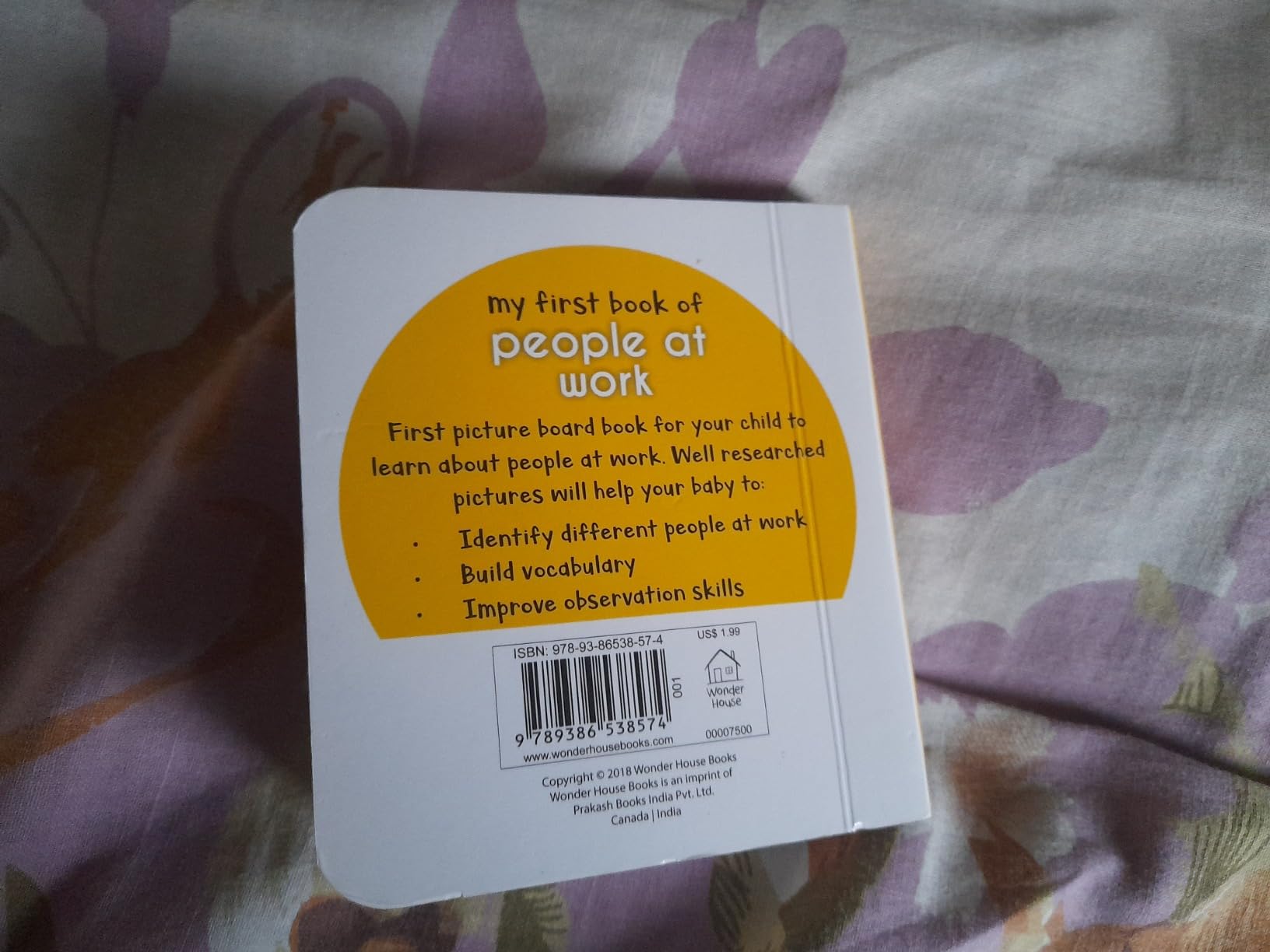 My First Book of People at Work eBook : Wonder House Books: Amazon.in ...