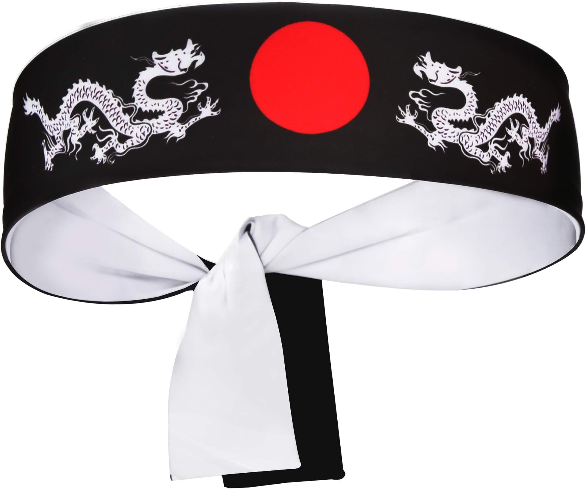 Amazon.com: WANGDEFA 24 Pieces Japanese Headband Samurai Headband Ninja ...
