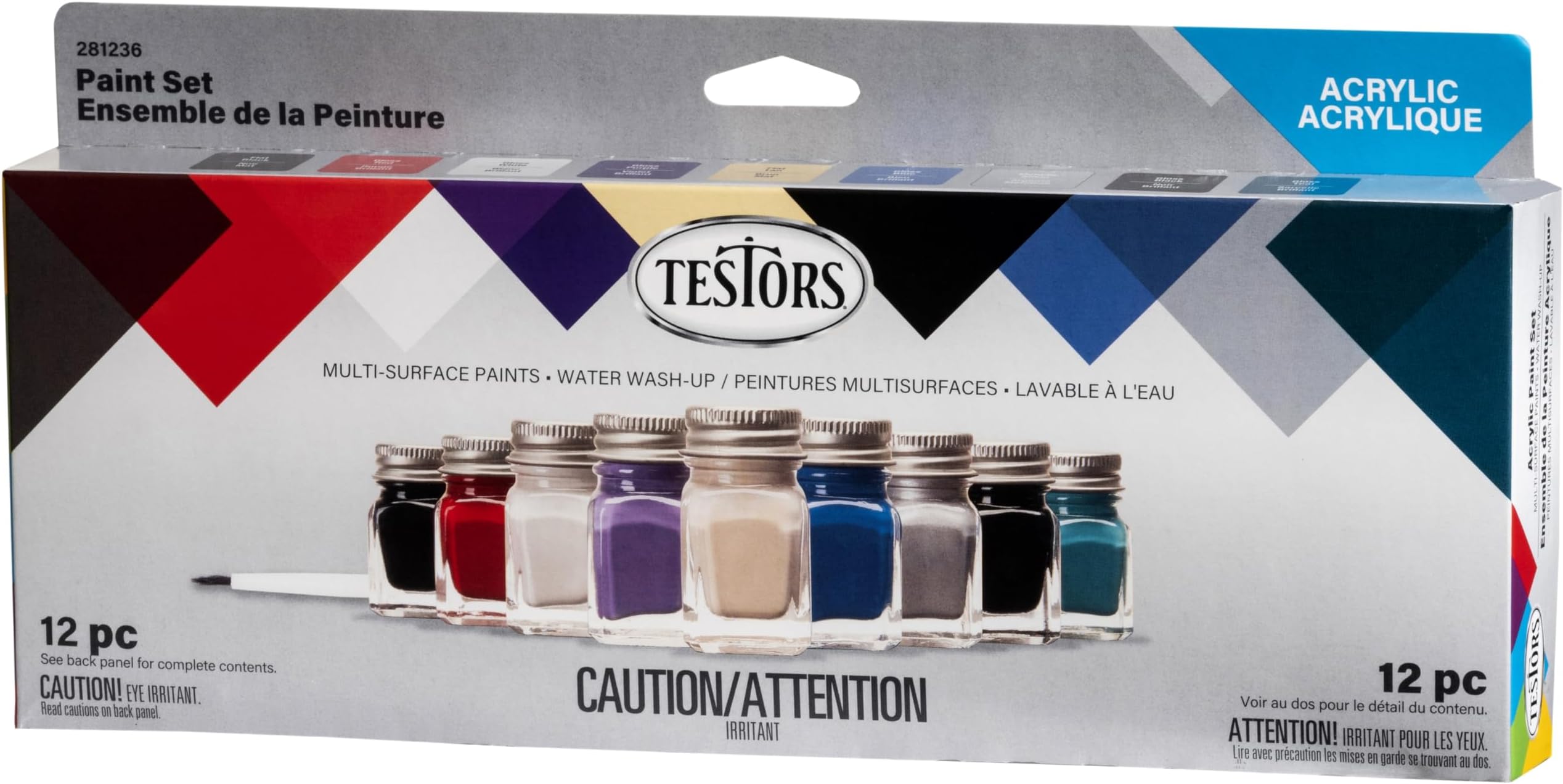 Amazon.com: Testors Enamel Paint Kit, 27 Piece Set, Multicolor : Arts ...
