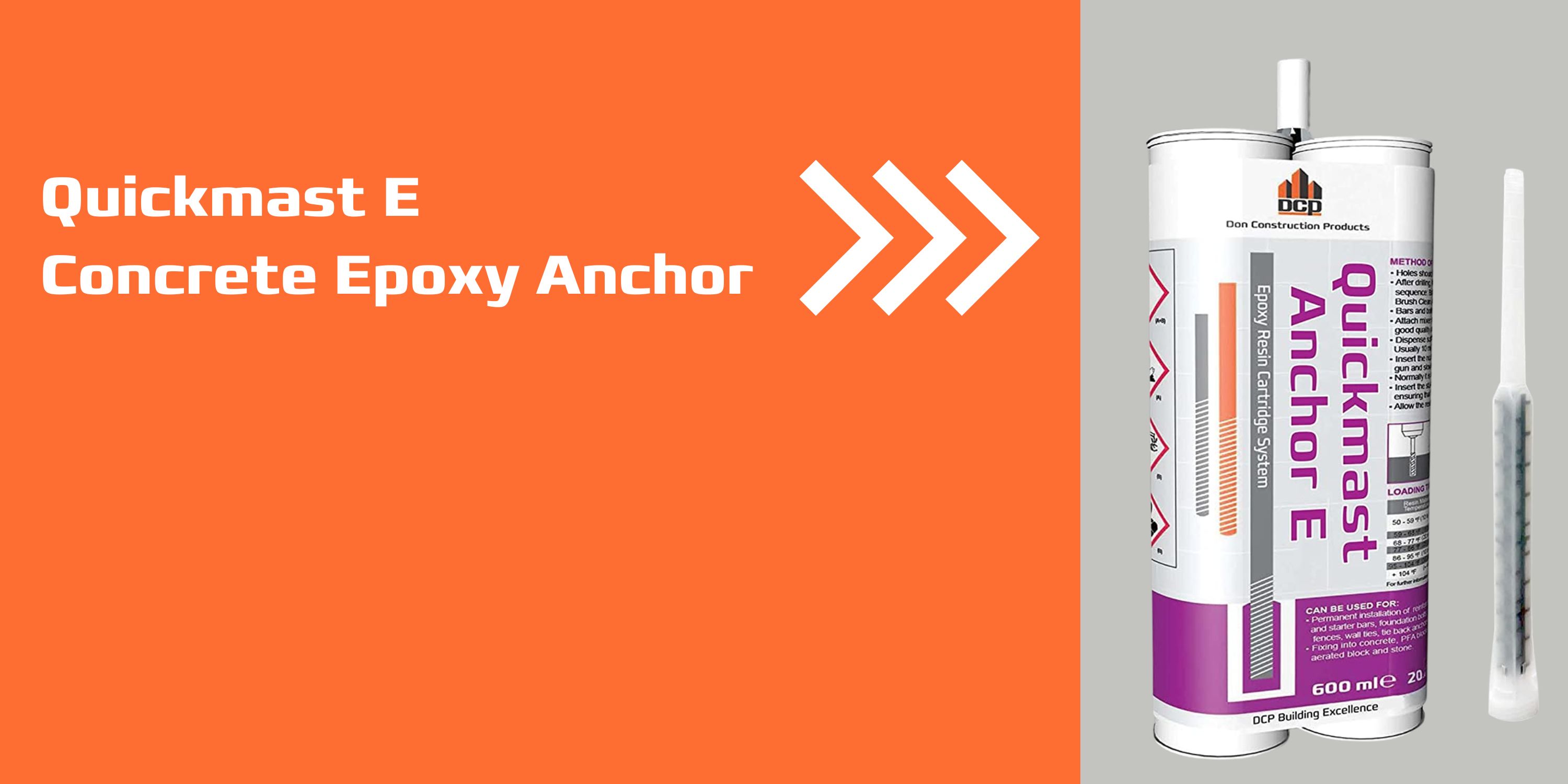 Ultrabond Hs1cc Epoxy Anchoring Adhesive Adhesives