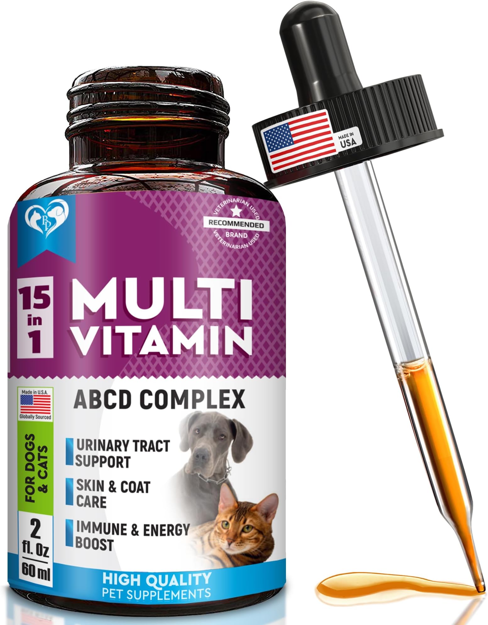Amazon.com : Rx Vitamins Amino B Plex for Pets - B Vitamin Complex Plus ...