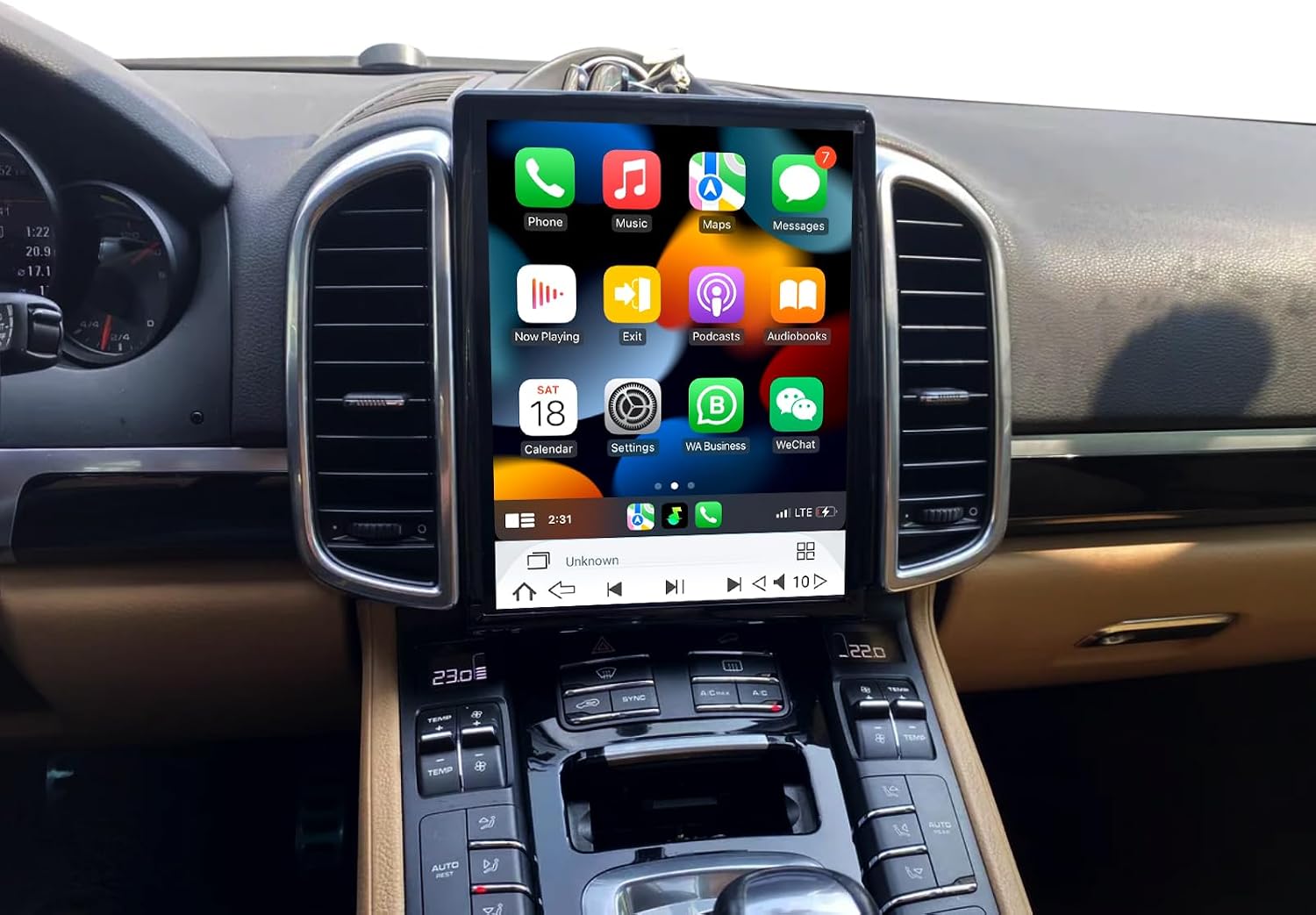 Amazon.com: Qualcomm Android 11 Car Stereo for Porsche Cayenne 2011 ...