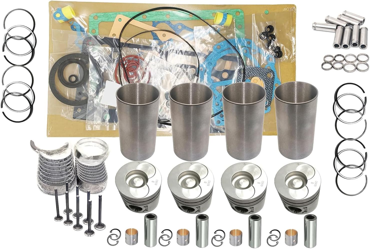 Amazon.com: Seapple Overhaul Rebuild Kit 4JB1 Compatible with Isuzu ...