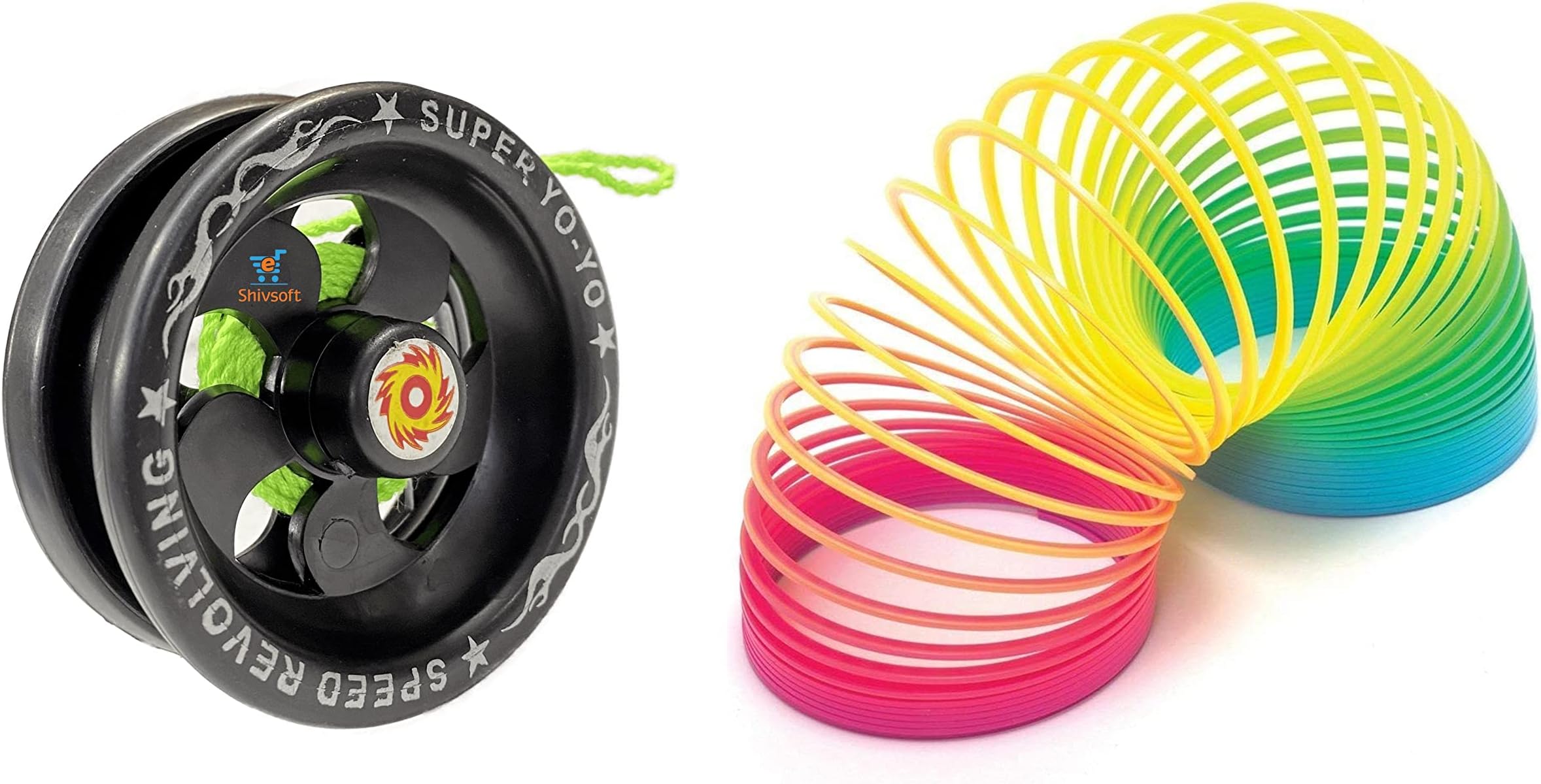 Shivsoft ® High Gloss Plastic YoYo High Speed Toy Yoyo Plastic Yoyo ...