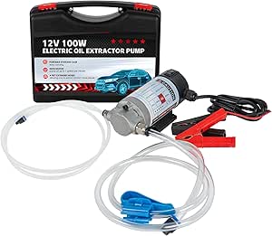 Amazon.es: YaoFaFa 12V 100W Bomba Extractora de Aceite, Bomba de Transferencia de Aceite de ...