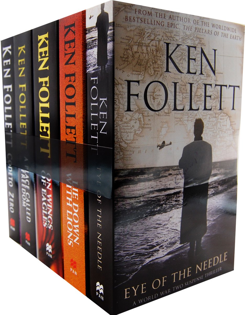 Ken Follett 5 Books Collection Pack Set RRP: £34.95 (Code to Zero, A ...