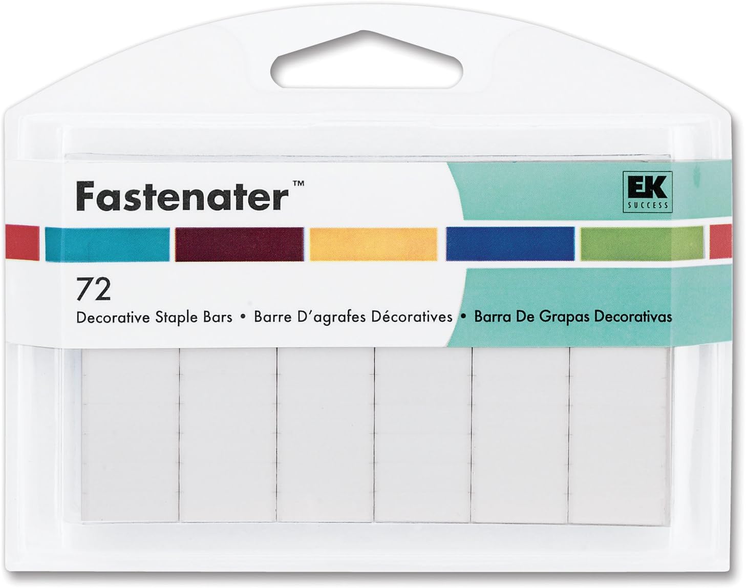 Amazon.com: EK Success Fastenater White Staple Bars Value Pack : Office ...