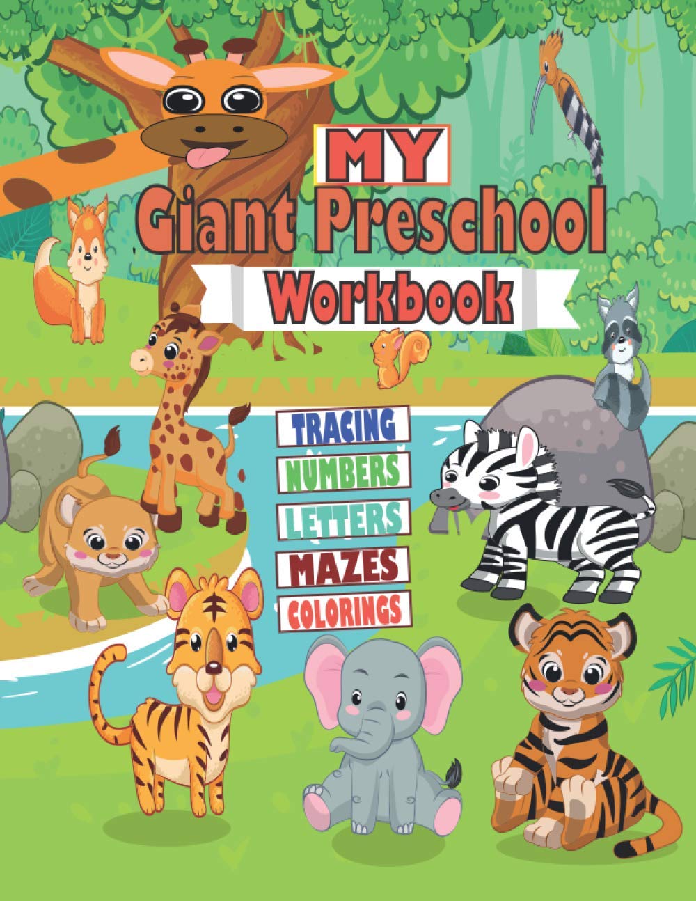 Buy My Giant Preschool Workbook: workbooks for Kindergarten and Kids ...