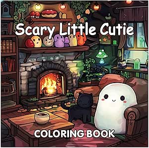 Halloween Colouring Book | Halloween Spooky Colouring Book | 40 Sheets ...