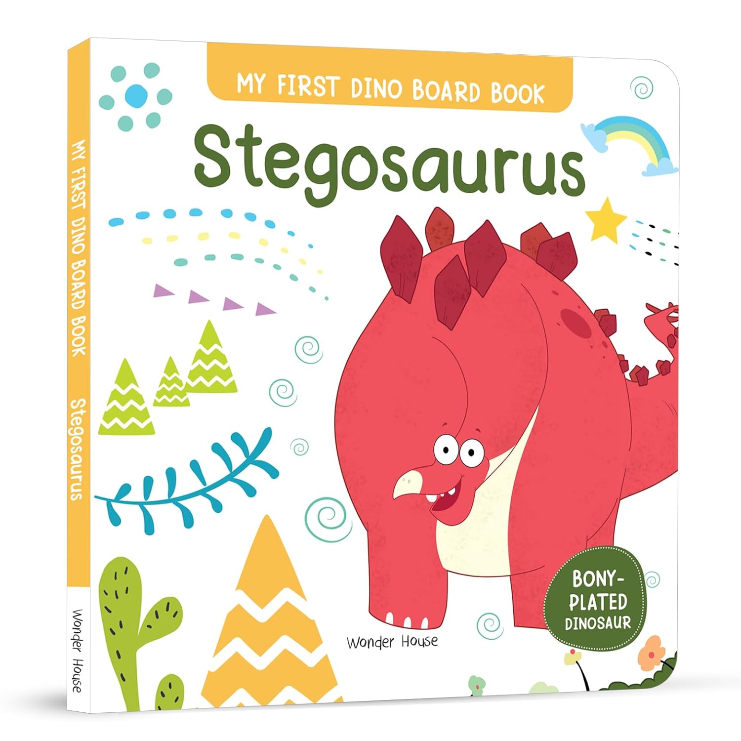 My First Dino Board Book: Stegosaurus (My First Books): Wonder House ...