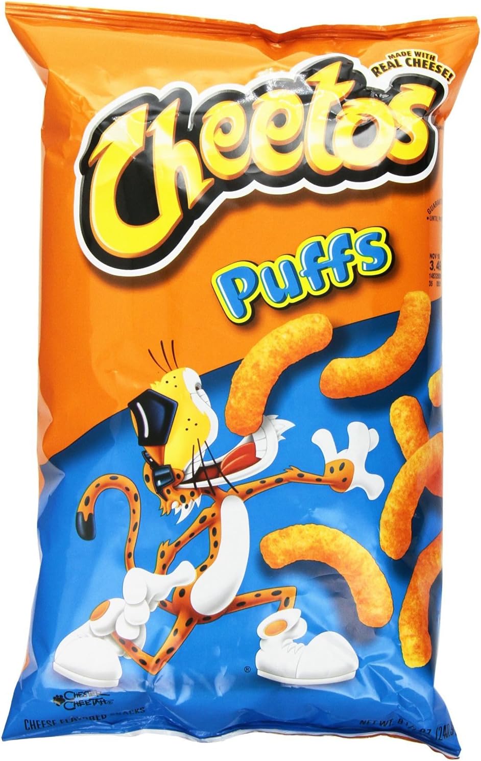 Cheetos Jumbo Puffs Cheese Flavor Snacks, 8.5oz (10 Pack) : Amazon.ca ...