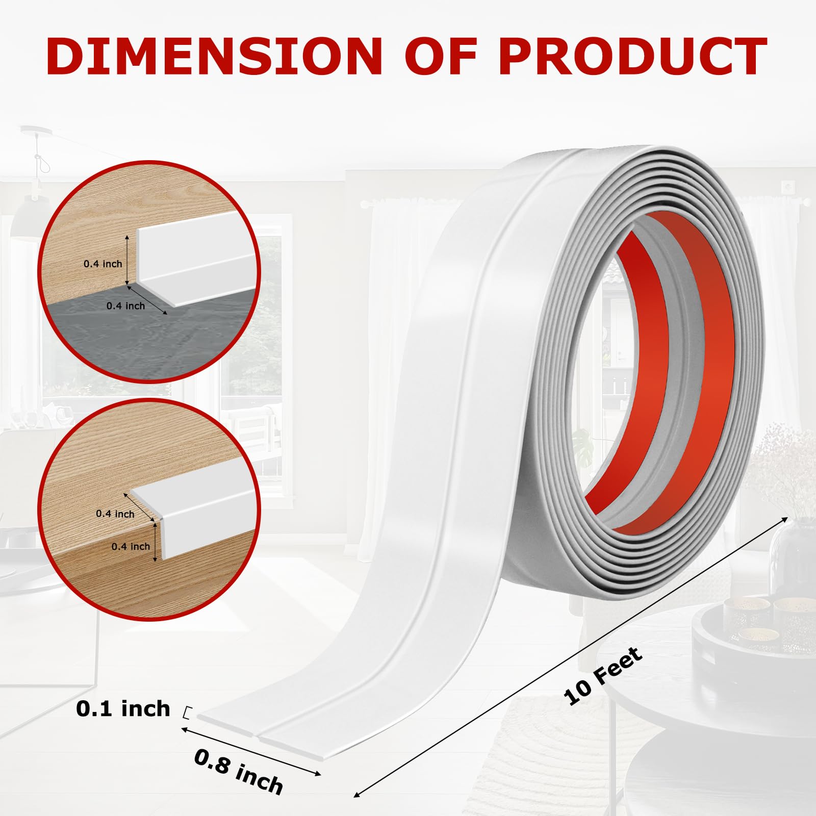 Snapklik.com : Flexible Wall Corner Protector Moulding Trim Peel And ...