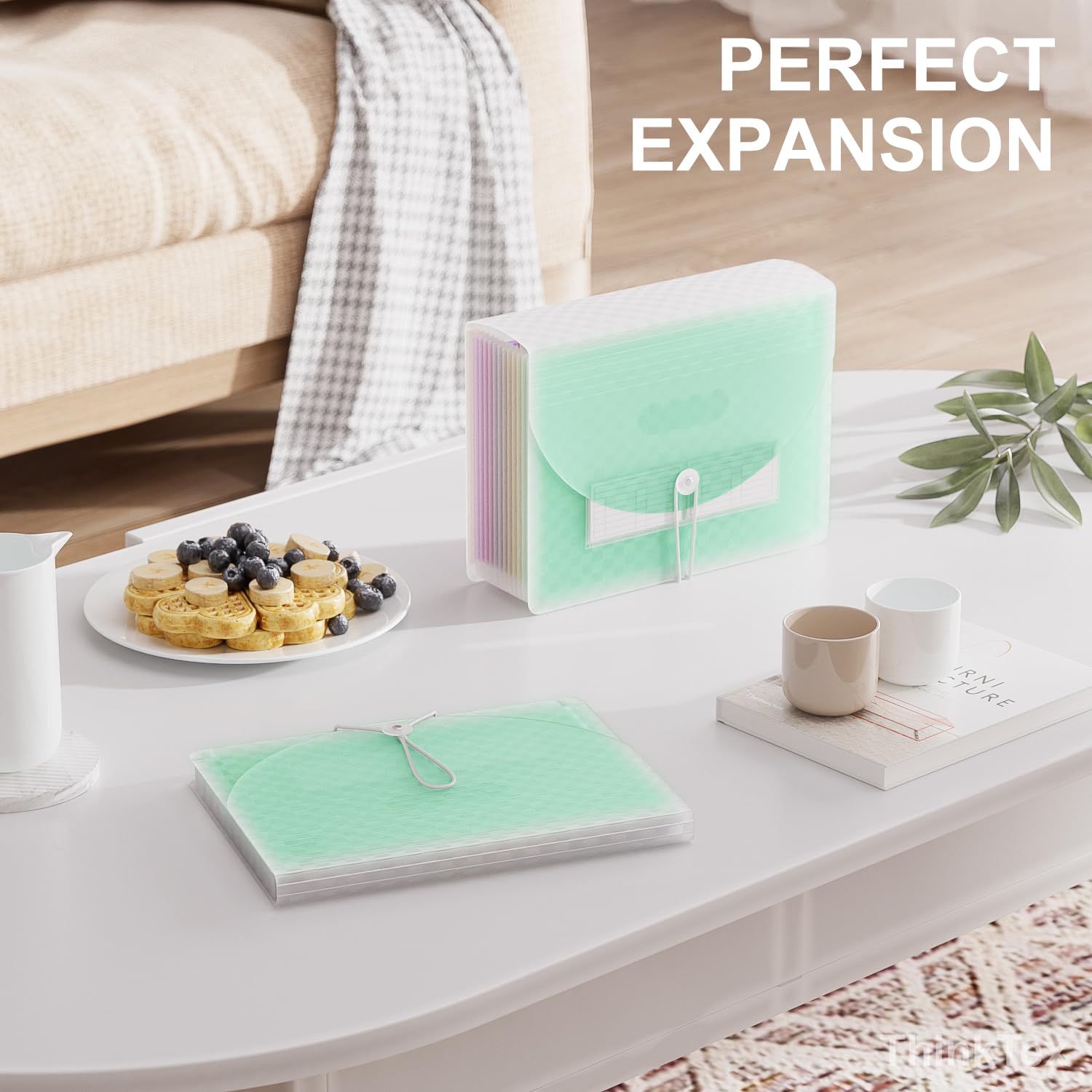 Snapklik.com : ThinkTex Accordion File Organizer, 12 - Pocket Expanding ...