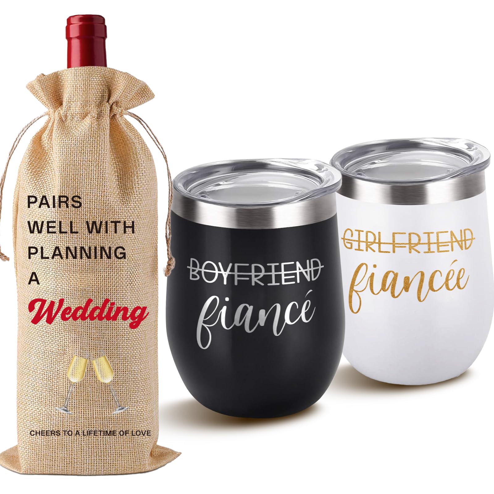 Amazon.com | JETIKON Engagement Gifts for Couples 2024 Gifts for Newly ...
