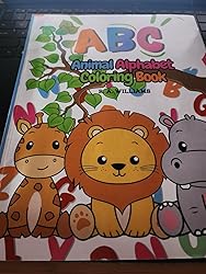 Amazon.com: ABC Animal Alphabet Coloring Book: Learn & Color from A to ...