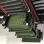 Amazon | JEJアステージ ツールワゴン テーブルタイプ 日本製 組み立て式 3段 キャスター付 ブラックグリーン TWT-490G 幅49×奥行29.5×高さ75.5cm | DIY ...