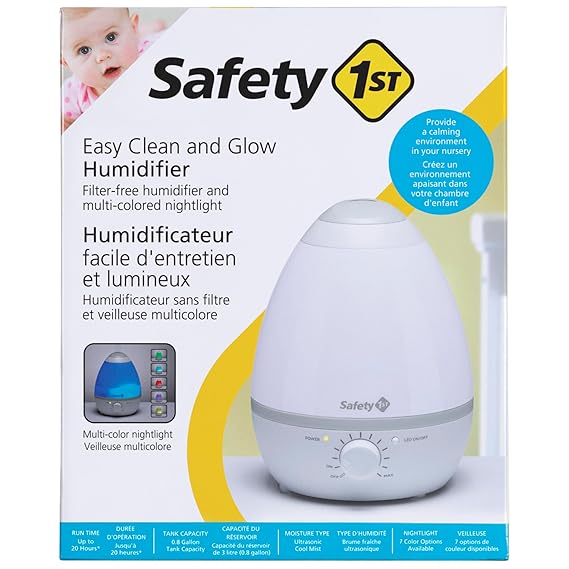Amazon.com: Safety 1st Easy Clean 3-in-1 Humidifier, Grey : Home & Kitchen