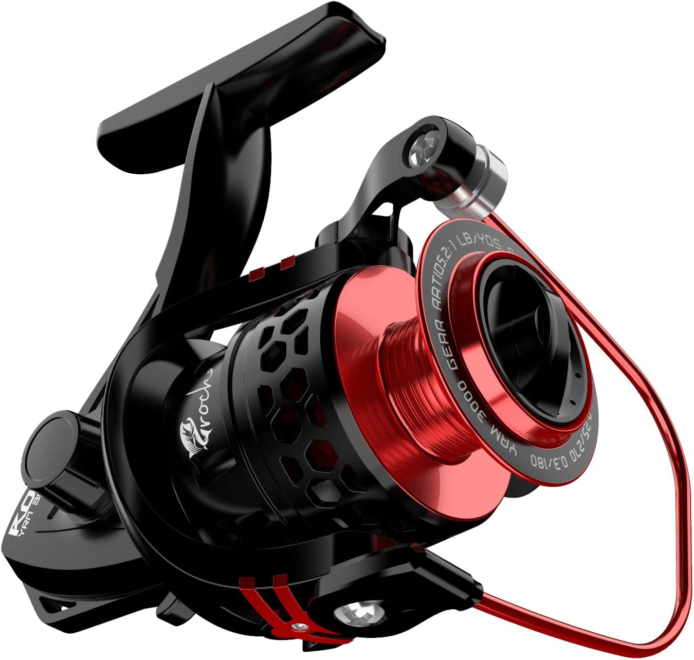 Amazon.com : Spinning Reel 9+1BB with CNC Aluminum Spool, Light Weight ...