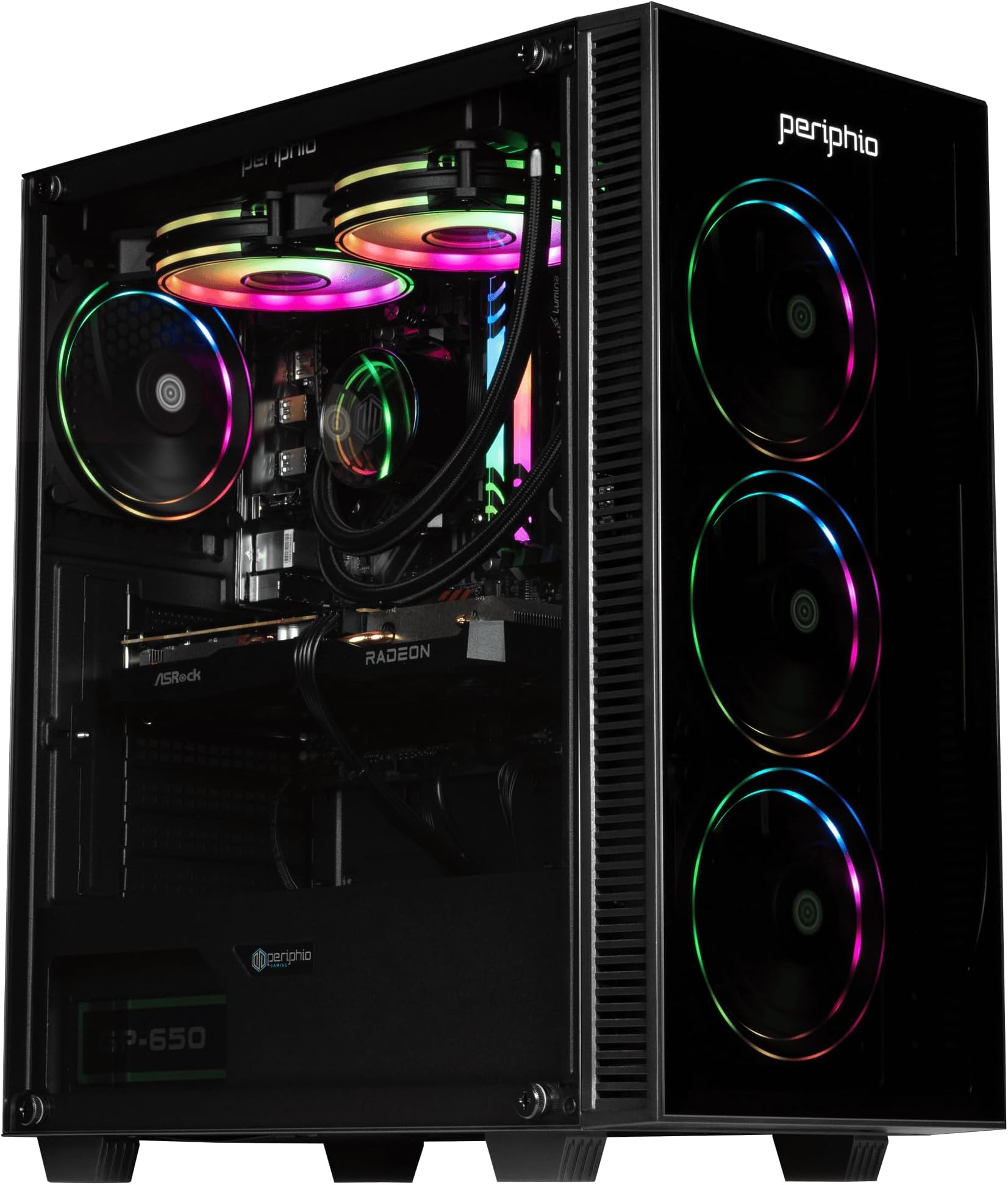 Amazon.com: Periphio Nova Prebuilt Gaming PC - VR Ready, Liquid Cooled ...