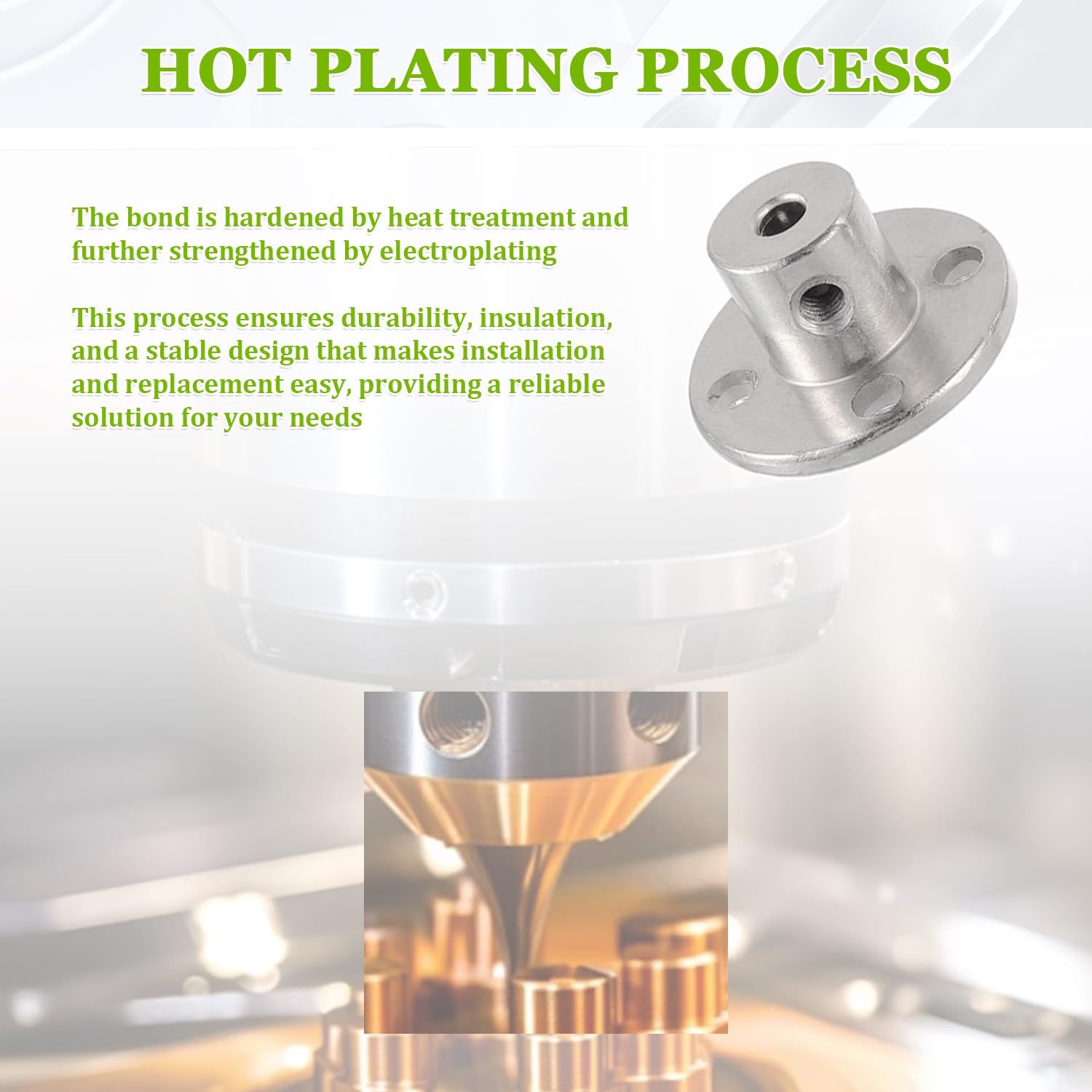 Snapklik.com : EPLZON 3mm Rigid Flange Coupling Connector, Rigid Guide ...