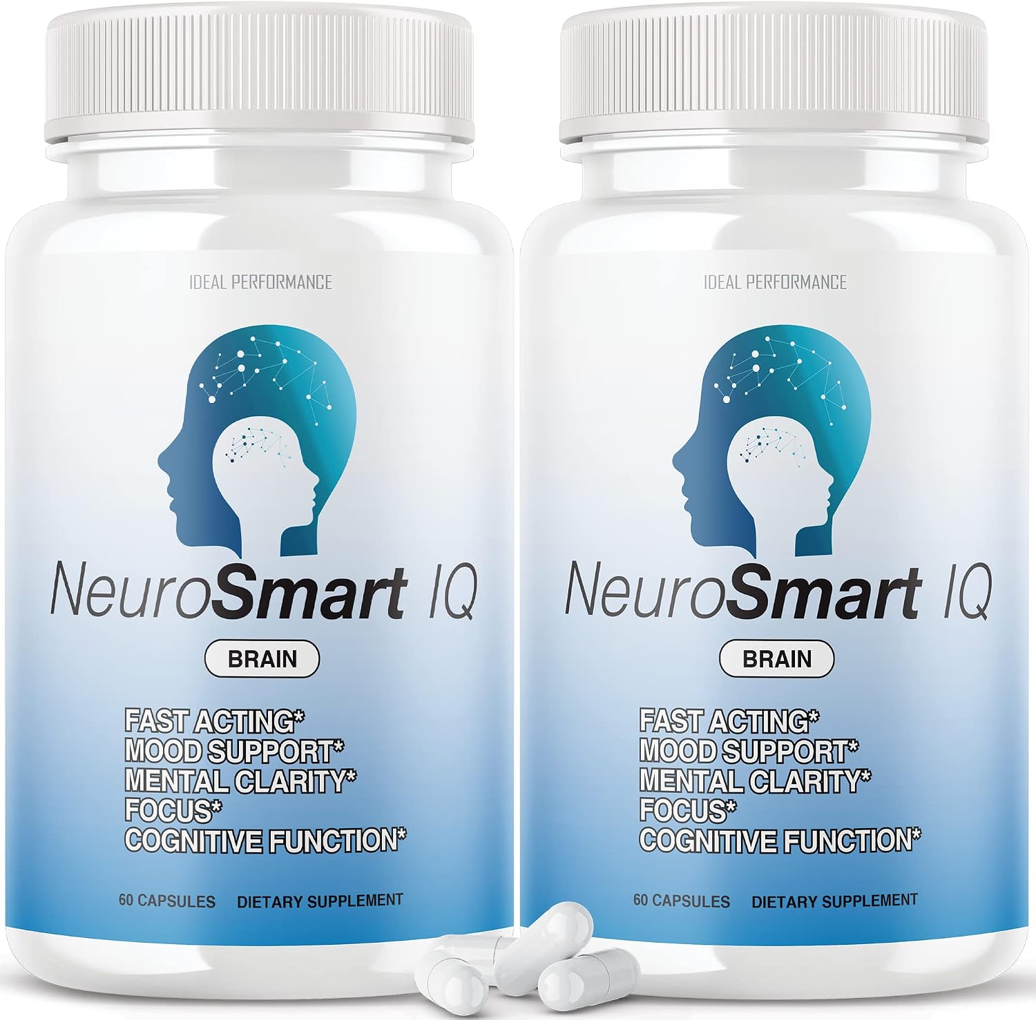 Amazon.com: (2 Pack) Neuro Smart IQ Brain Pills Neurosmart Mind Energy ...