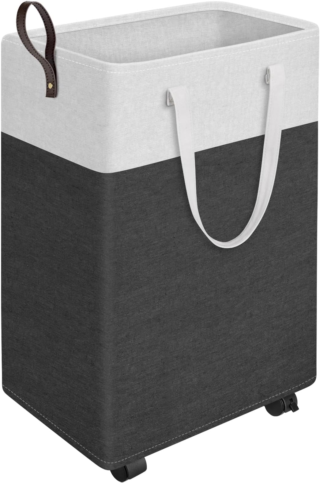 Amazon.com: Simple Houseware Laundry Basket Hamper with Wheels, 13"L x ...