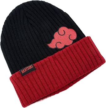 Hot Topic Naruto Shippuden Akatsuki Cloud Beanie MULTI at Amazon Men’s ...