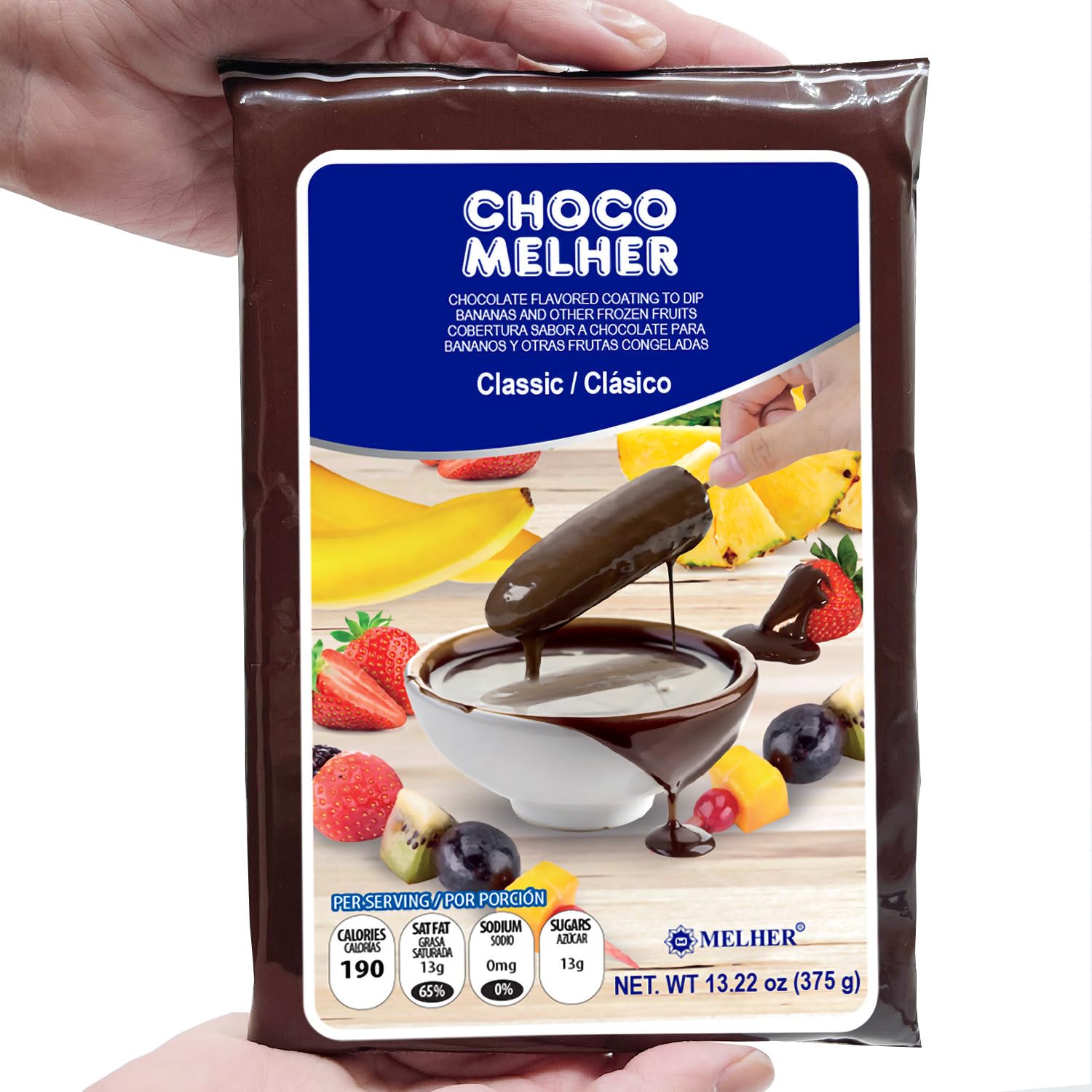 Amazon.com : CHOCOMELHER - Clasico - 1Pack Milk Chocolate Flavored ...