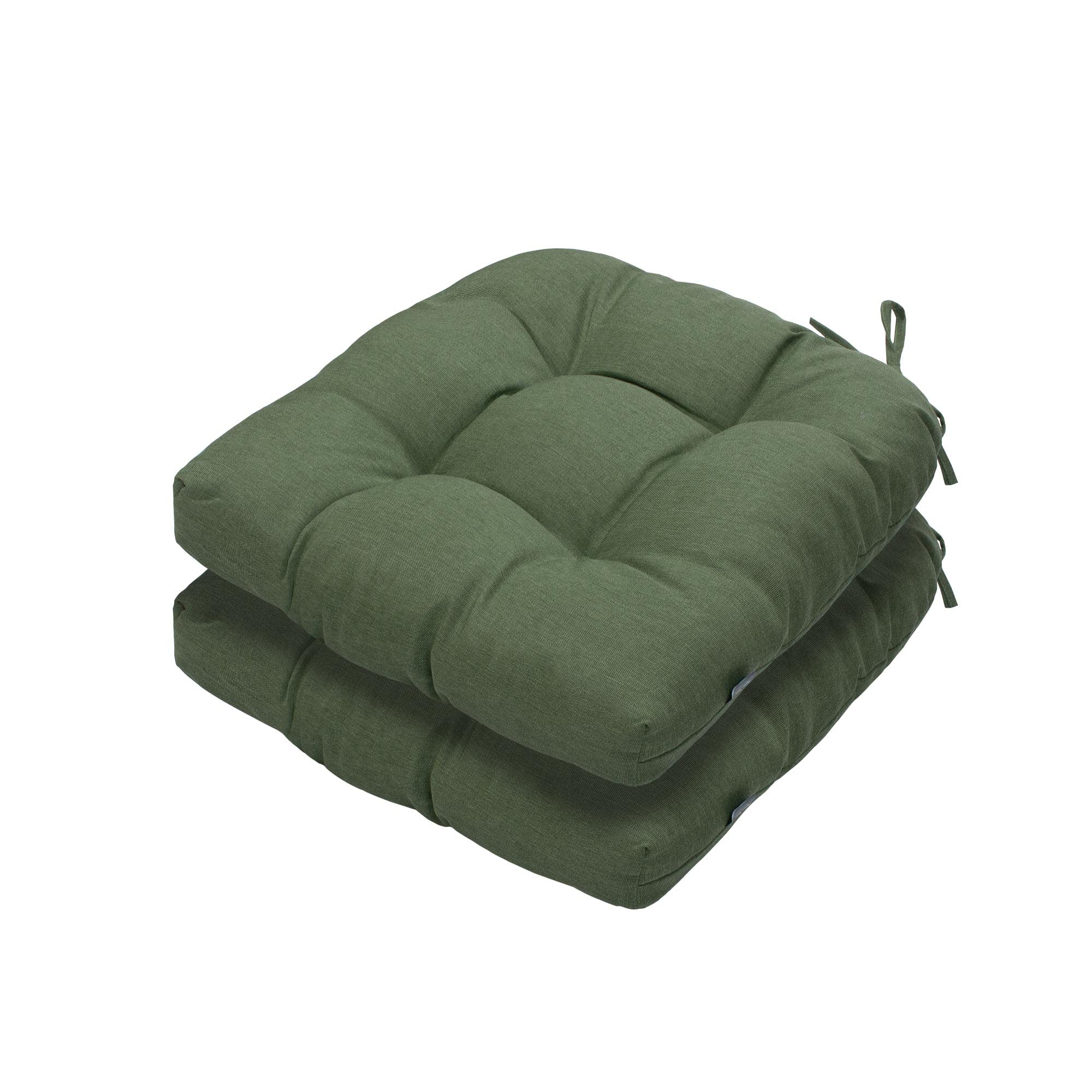 Amazon.com: Magpie Fabrics 19"x19" Tufted Seat Cushion 2 Pack, U-Shaped ...