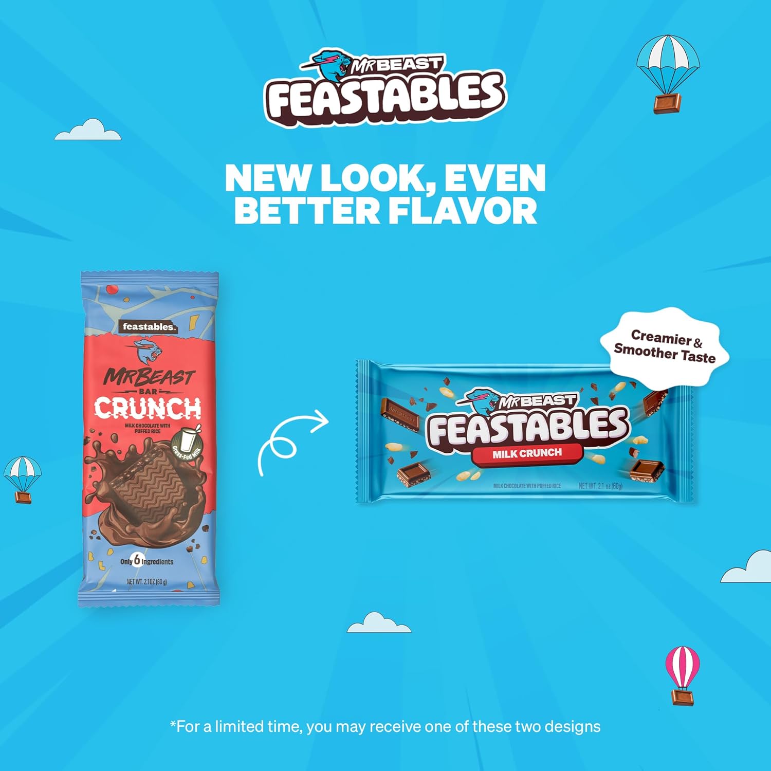 Feastables MrBeast Chocolate Bars (10 x 60 g) - The Philippines | Ubuy