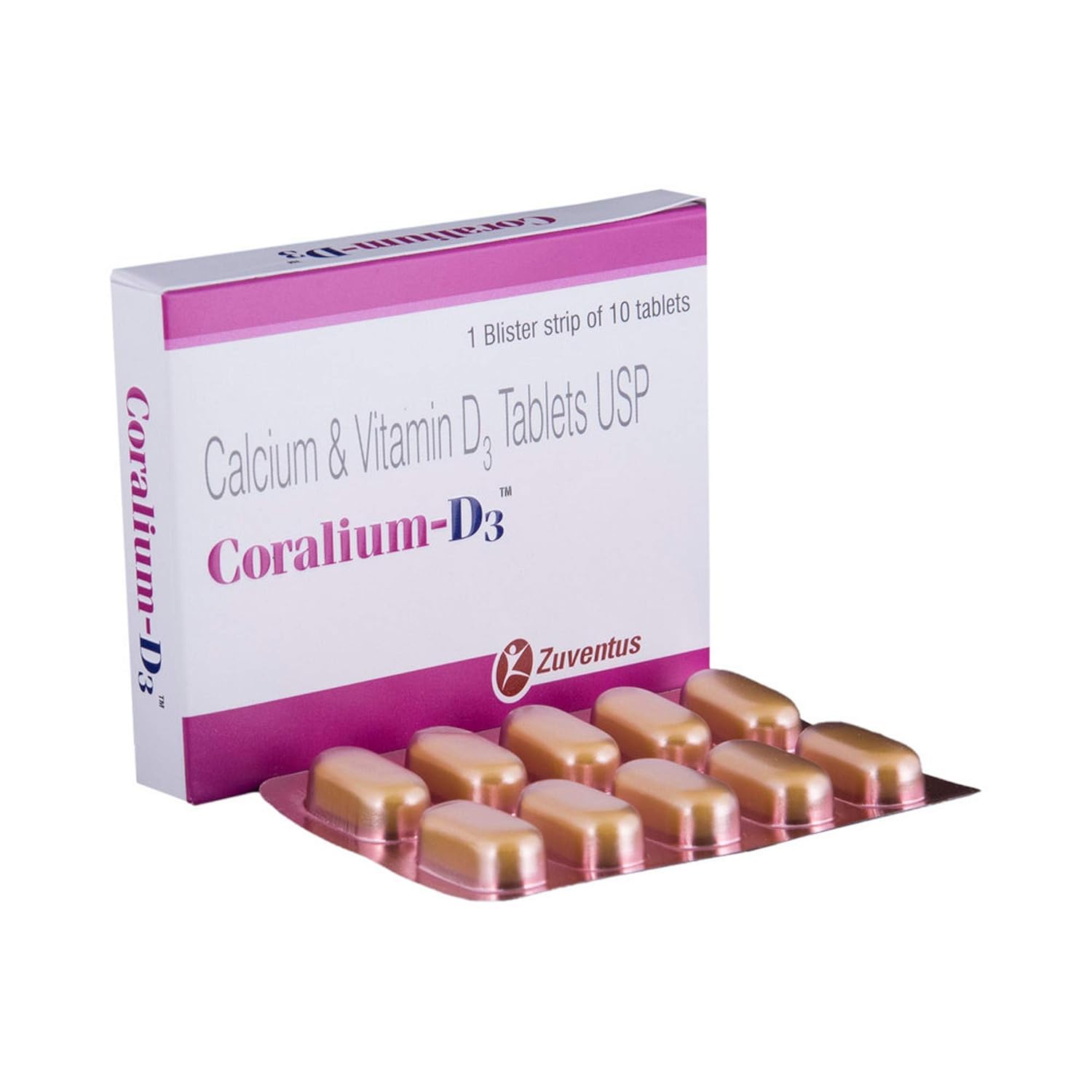 Coralium-D3 - Strip of 10 Tablets : Amazon.in: Fashion